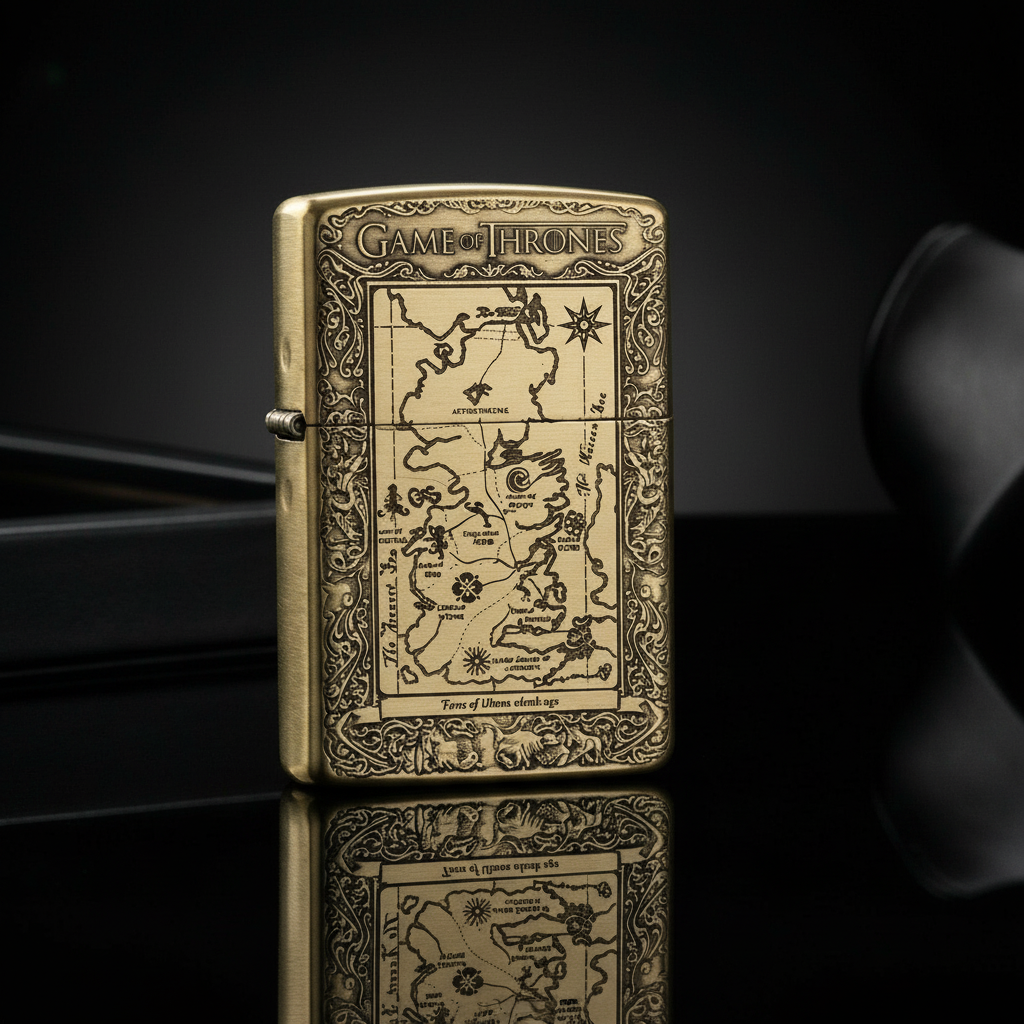 F ZORRO Brass Ultra Thin Double 6 – Blaze Lighters