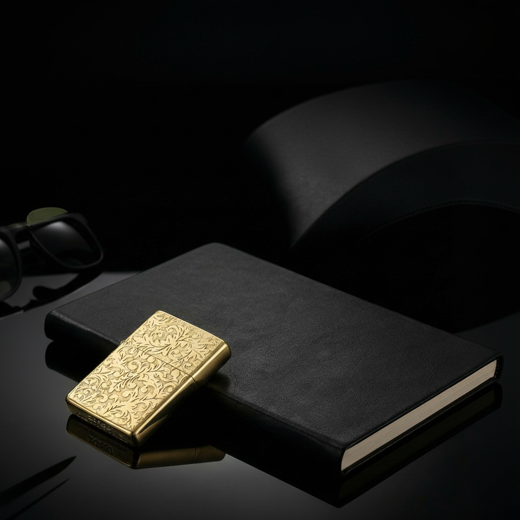 H ZORRO Brass Ultra Thin Double 8 – Blaze Lighters